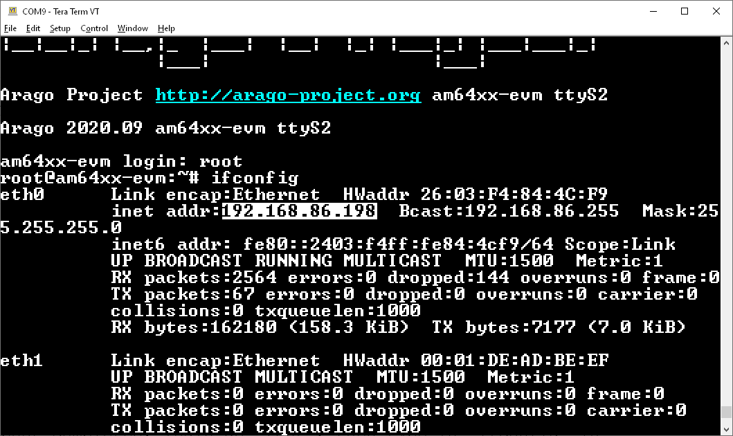 7.1. Benchmark Demo - User Guide — Processor SDK AM64X Documentation